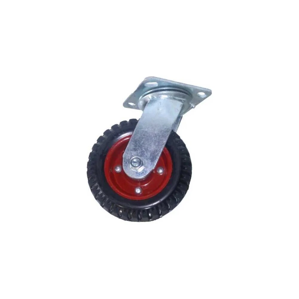 TOR Колесо большегрузное поворотное PS 160 мм резина с протектором (N) 1045652