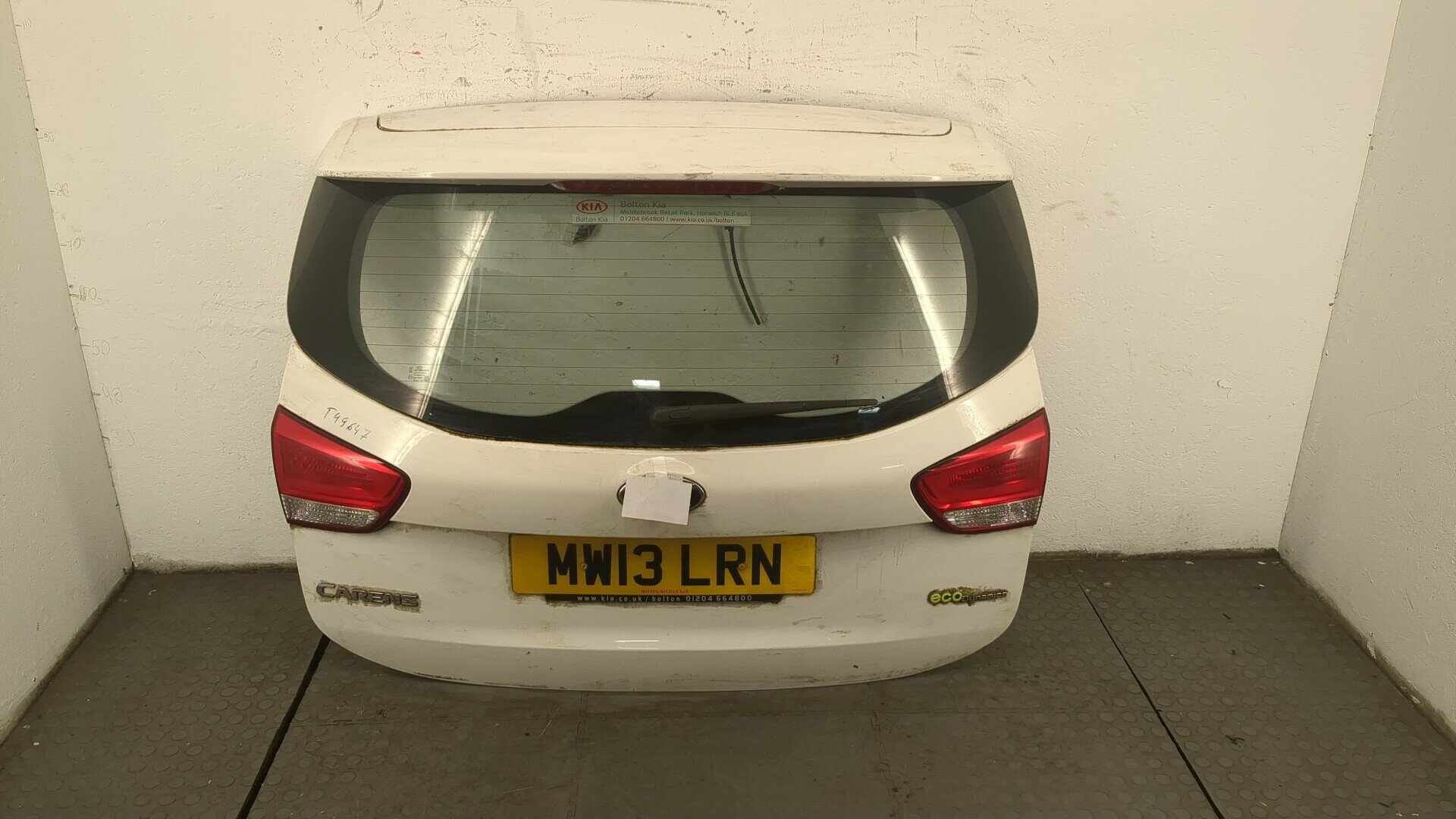 Крышка (дверь) багажника КИА Carens Б/У