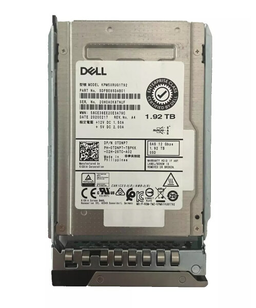 Жесткий диск Dell SDFBE85DAB01 1.92TB SAS 2,5" SSD