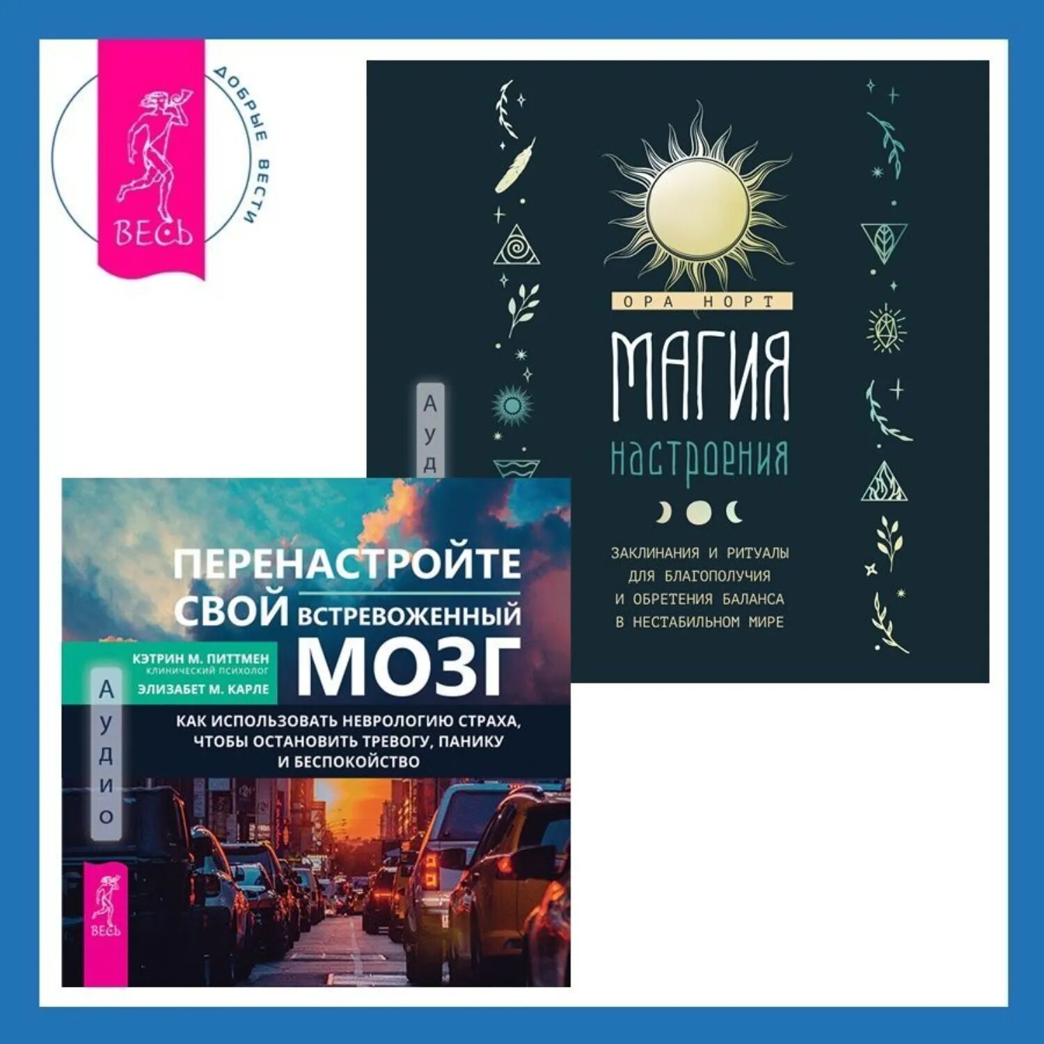 Магия настроения. Заклинания и ритуалы для благополучия и обретения баланса в нестабильном мире. Перенастройте свой встревоженный мозг. Как использовать неврологию страха, чтобы остановить тревогу, панику и беспокойство [Аудиокнига]