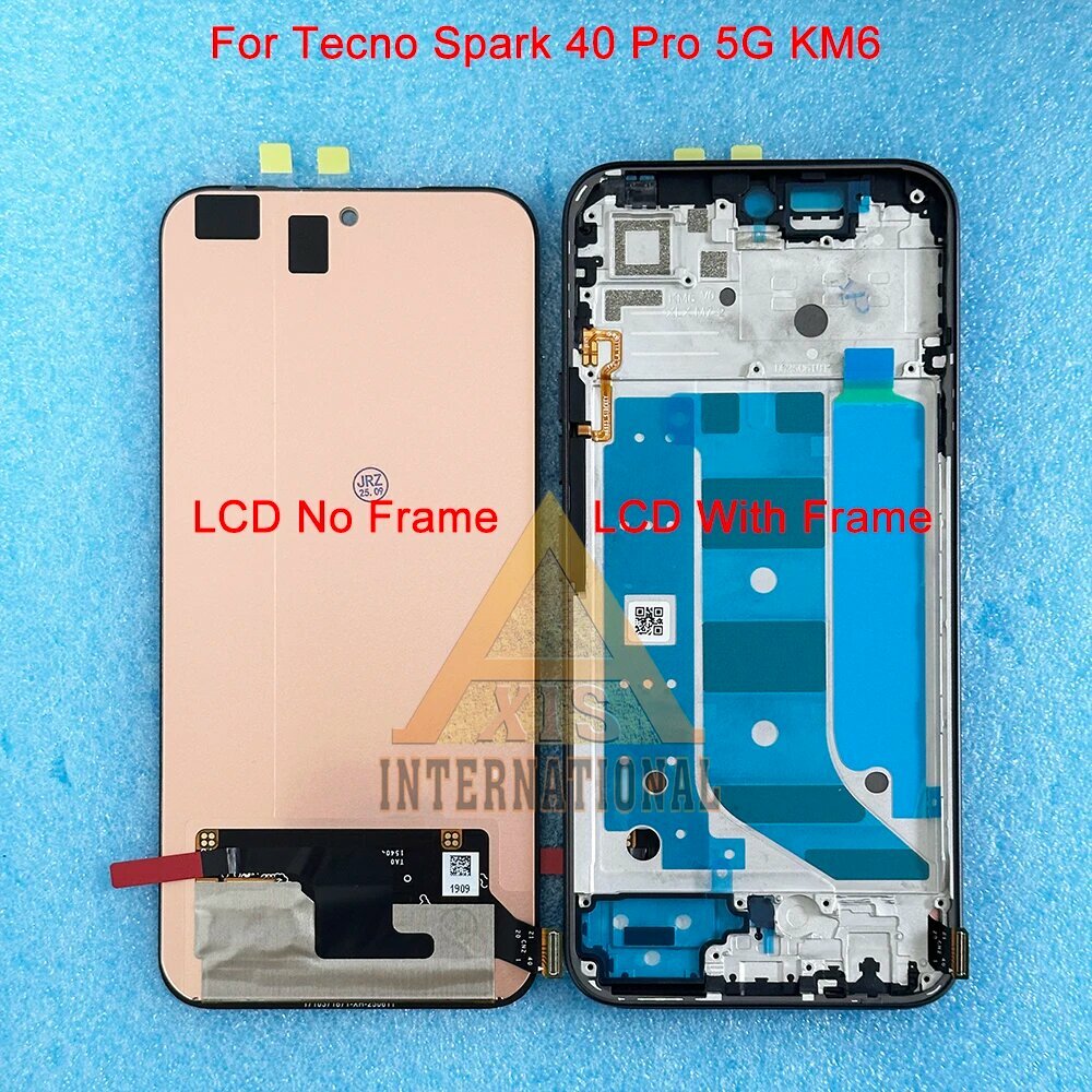 Оригинальный 6,78 "Amoled для Tecno Spark40 Pro + 5G KM7, экран Tecno Pova 7 40Pro 5G Black Frame