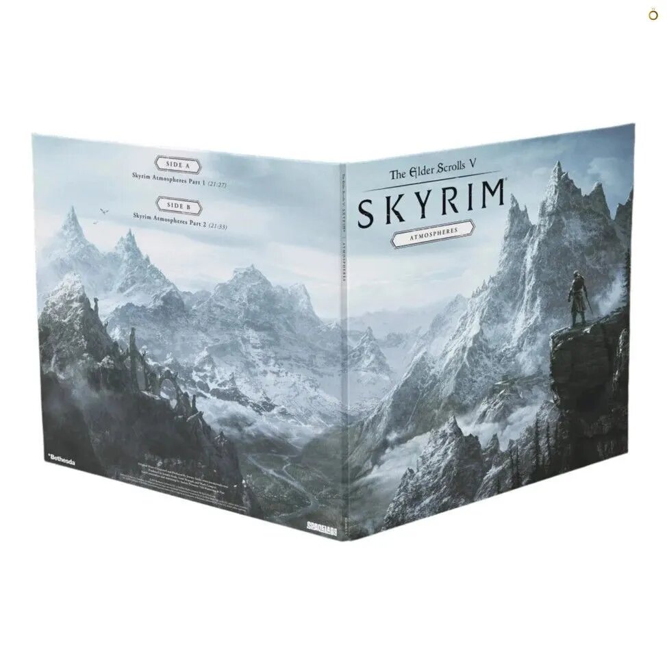 Виниловая пластинка The Elder Scrolls V Skyrim(Sky blue splashes)