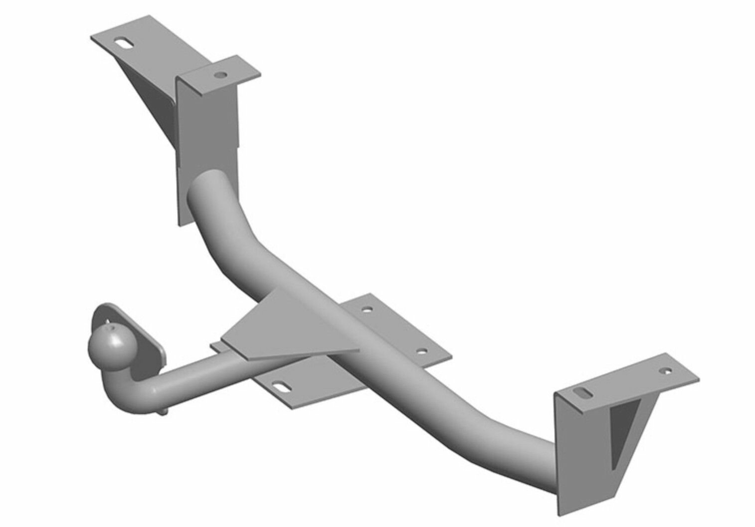 Фаркоп для ВАЗ 2110, 2111, 2112, 2170, 2172 1996- Тип шара: H (несъемный сварной). Нагрузки: 800/50 кг, VAZ-10