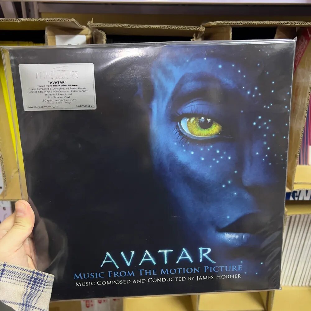 Виниловая пластинка James Horner Avatar Music From The Motion Picture Саундтрек 2009