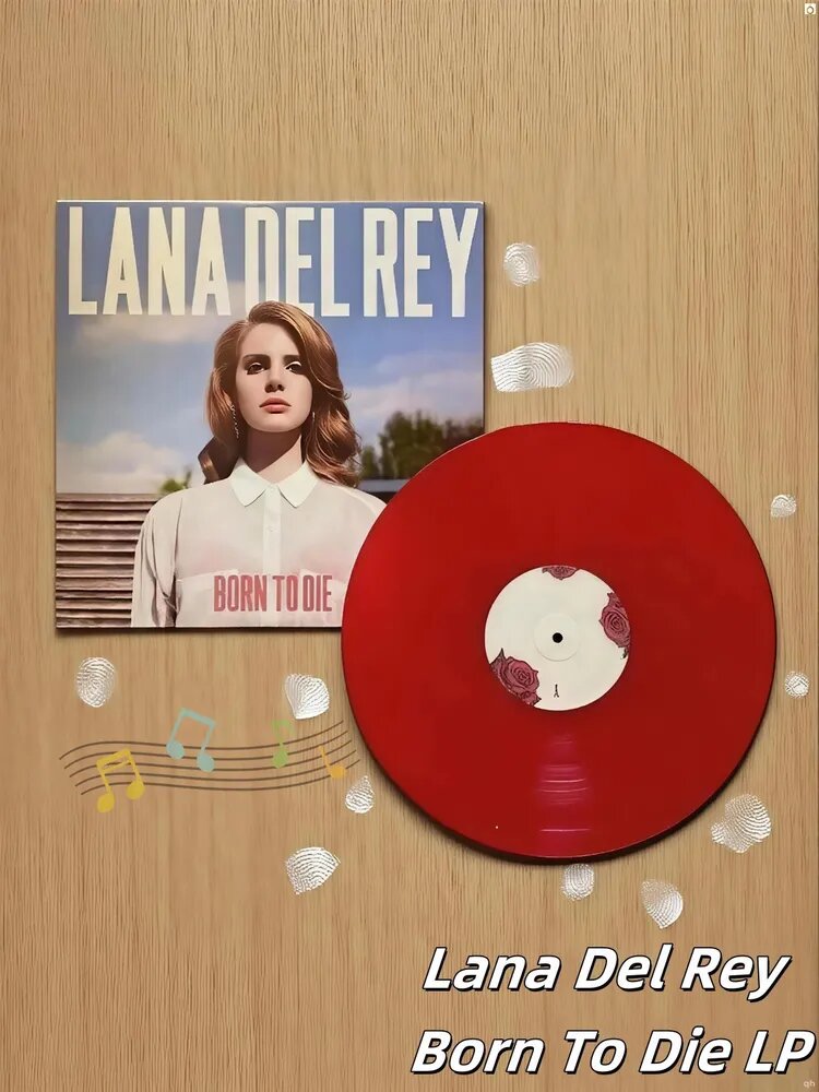 Лана Дель Рей Lana Del Rey Born To Die Виниловая пластинка LP (Красный винил, Ограниченный тираж)