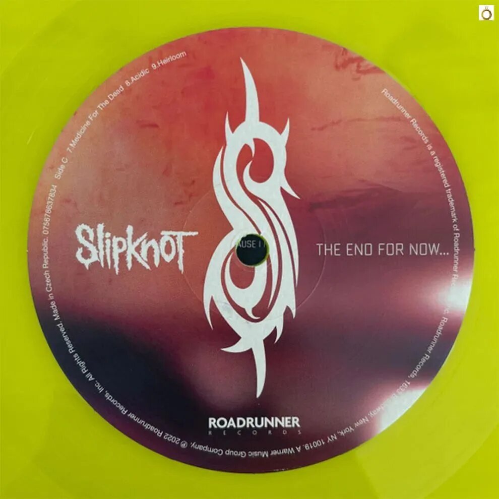 Виниловая пластинка Slipknot - The End, So Far - Limited Edition Neon Yellow Vinyl — фото 1