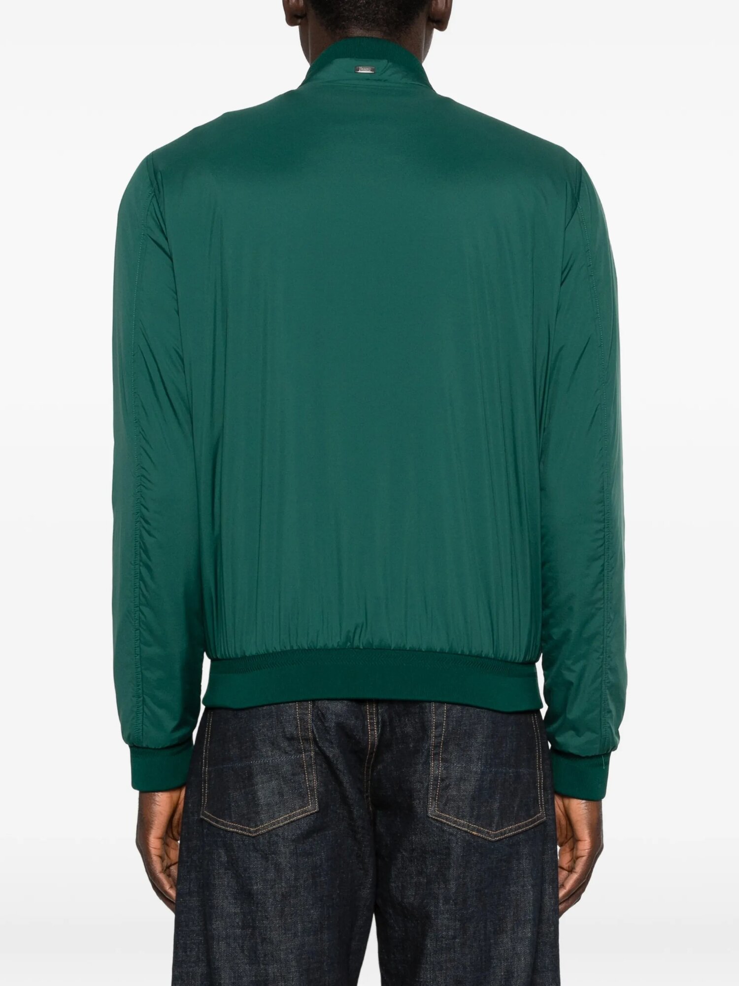 Куртка Herno Zip-up jacket, размер 50, green — фото 1