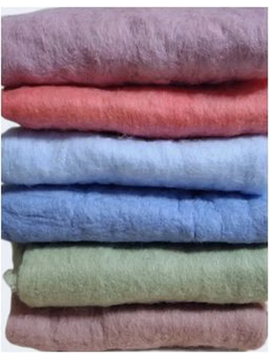 Цветная хлопковая вата - 6шт, 20 см * 10 см. для игрушек