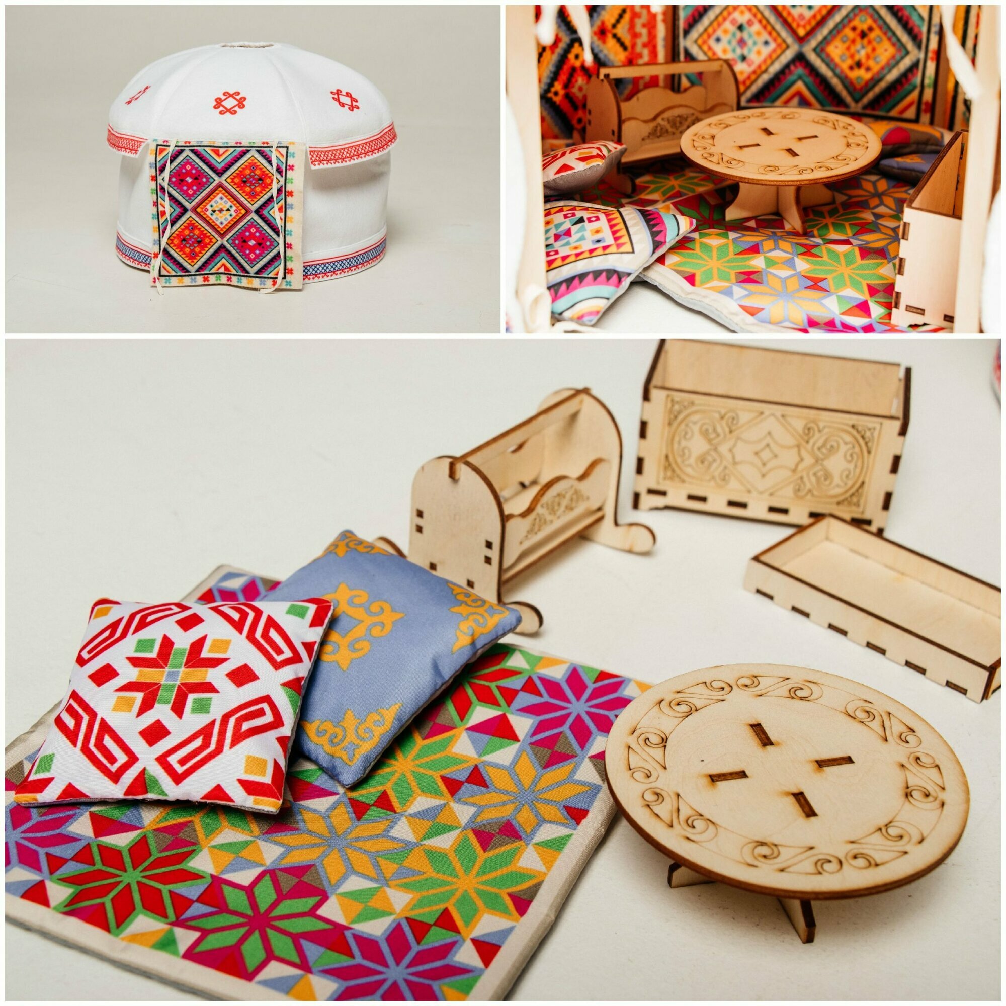 Юрта Башкирская малая дидактическая 023.56