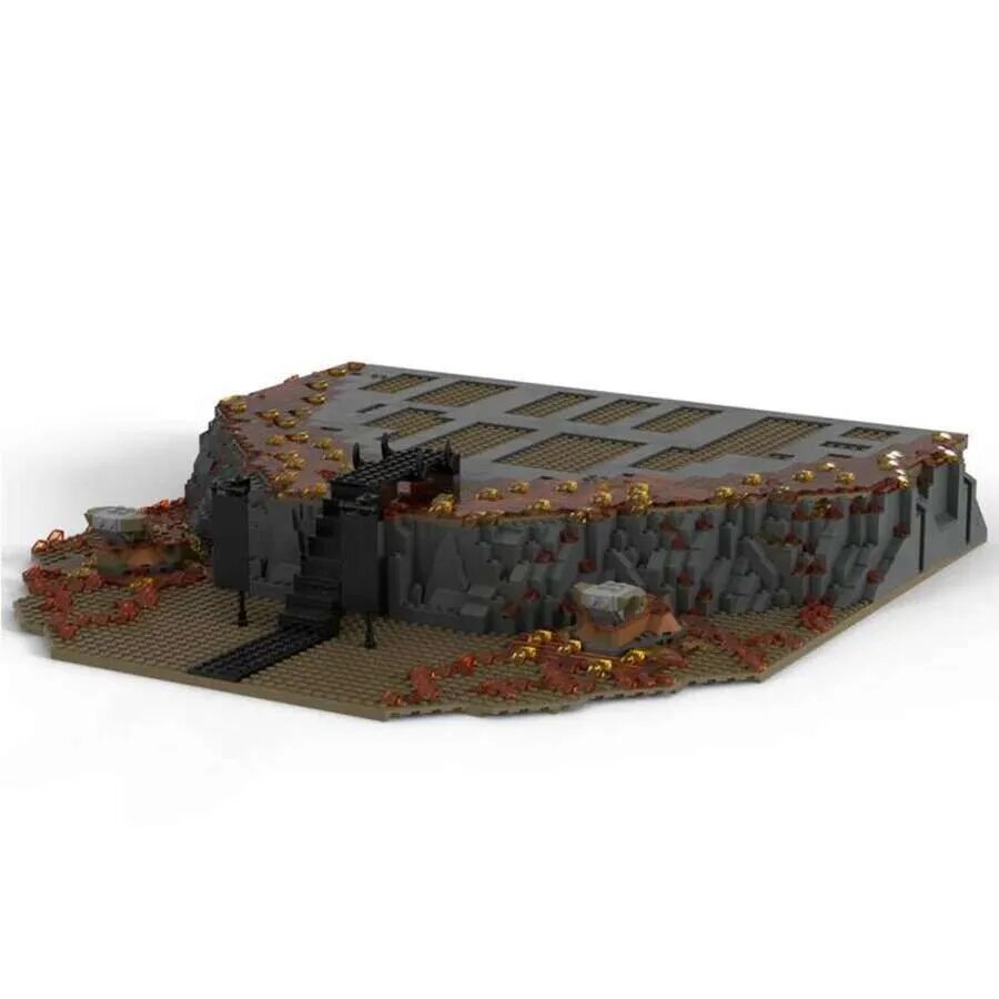 MOC Building Blocks Base Расширительная база для Темной башни. Пластиковый конструктор.