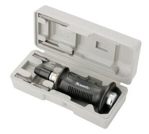 Отвертка ударно-поворотная 1/ дюйма, набор бит, 6 шт, черная ручка профи, в пласт. боксе MATRIX