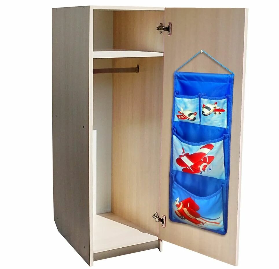 Кофр/кармашек для хранения вещей, для детского сада, 25x1x60 см