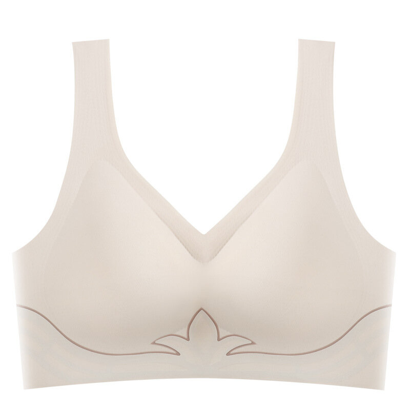 Графеновый латексный бюстгальтер для красоты, бесшовный, с эффектом пуш-ап, для сна, йоги, ударопрочный спортивный жилет, обертывание груди для женщин