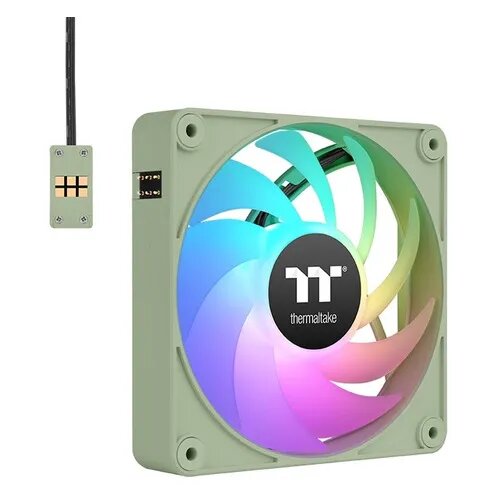 Вентилятор Thermaltake CT140 EX Sync Matcha ARGB 140х140x25 зеленый 4-pin (упак:3шт) (CL-F197-PL14M