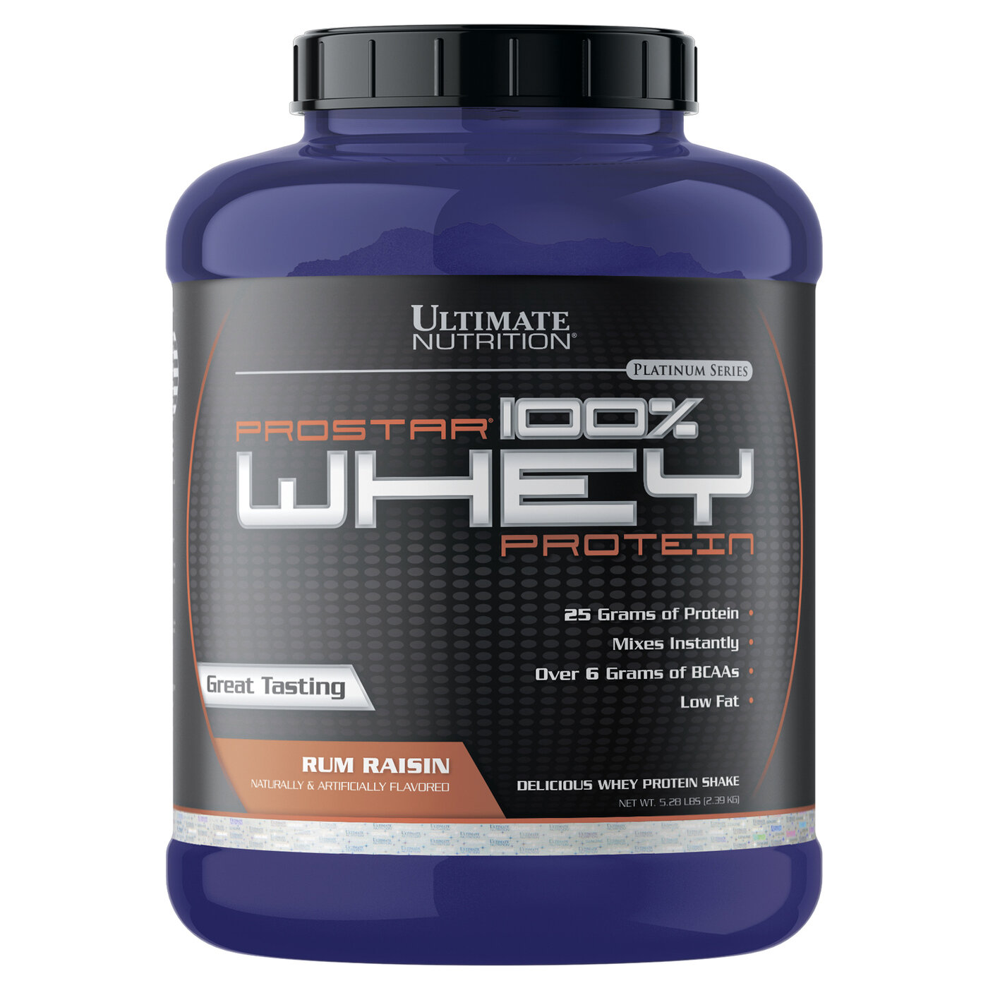 Протеин Ultimate Nutrition Prostar Whey 2390 гр ром с изюмом