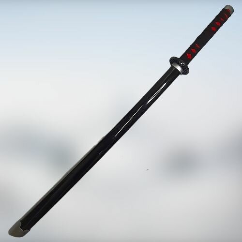 Сувенирное оружие Катана из бамбука, 100 см, самурайский меч, японский нож