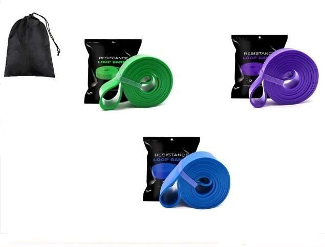 Резиновые петли/Жгуты набор "Тяжесть" (3шт)