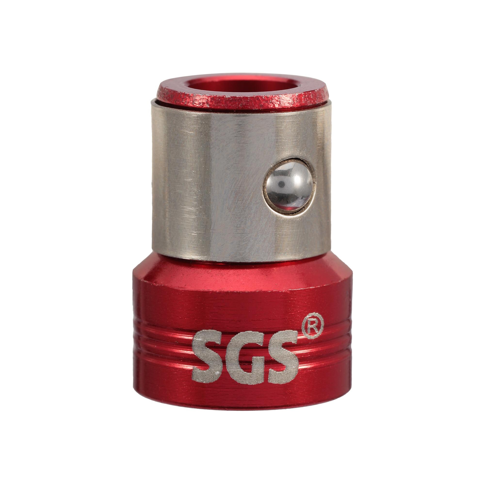 Держатель бит с кольцевым магнитом D15мм 6,35мм S2 1шт SGS 63001B