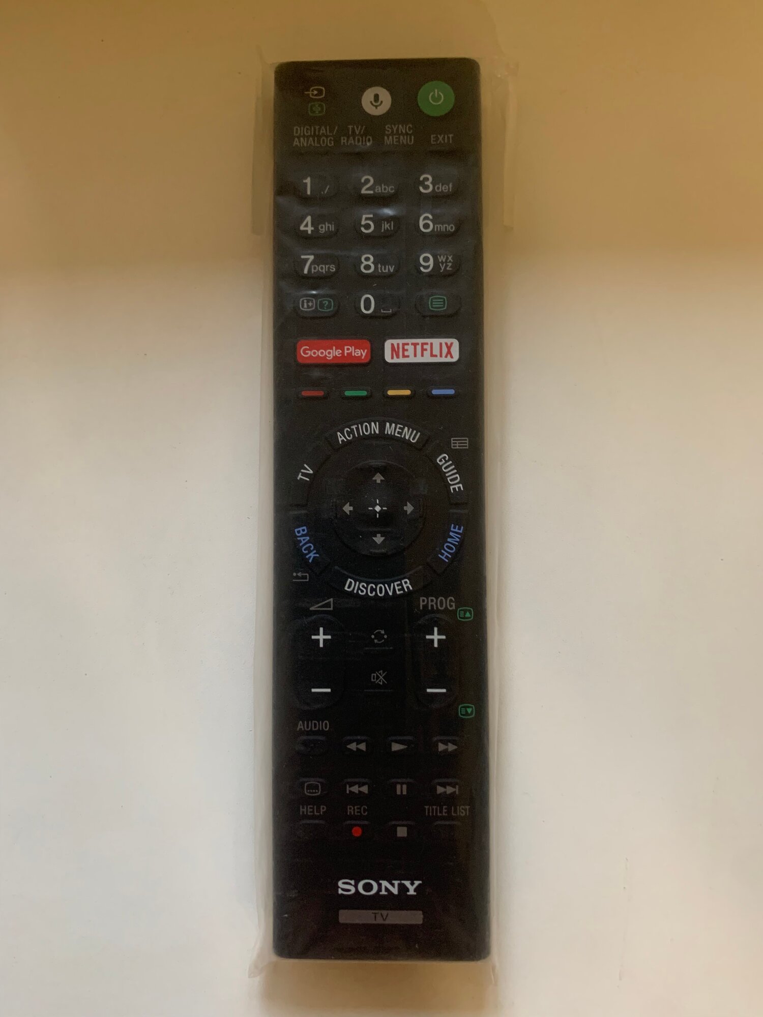 Sony RMF-TX201ES (Rmf-tx200e, RMF-TX201E) оригинальный пульт