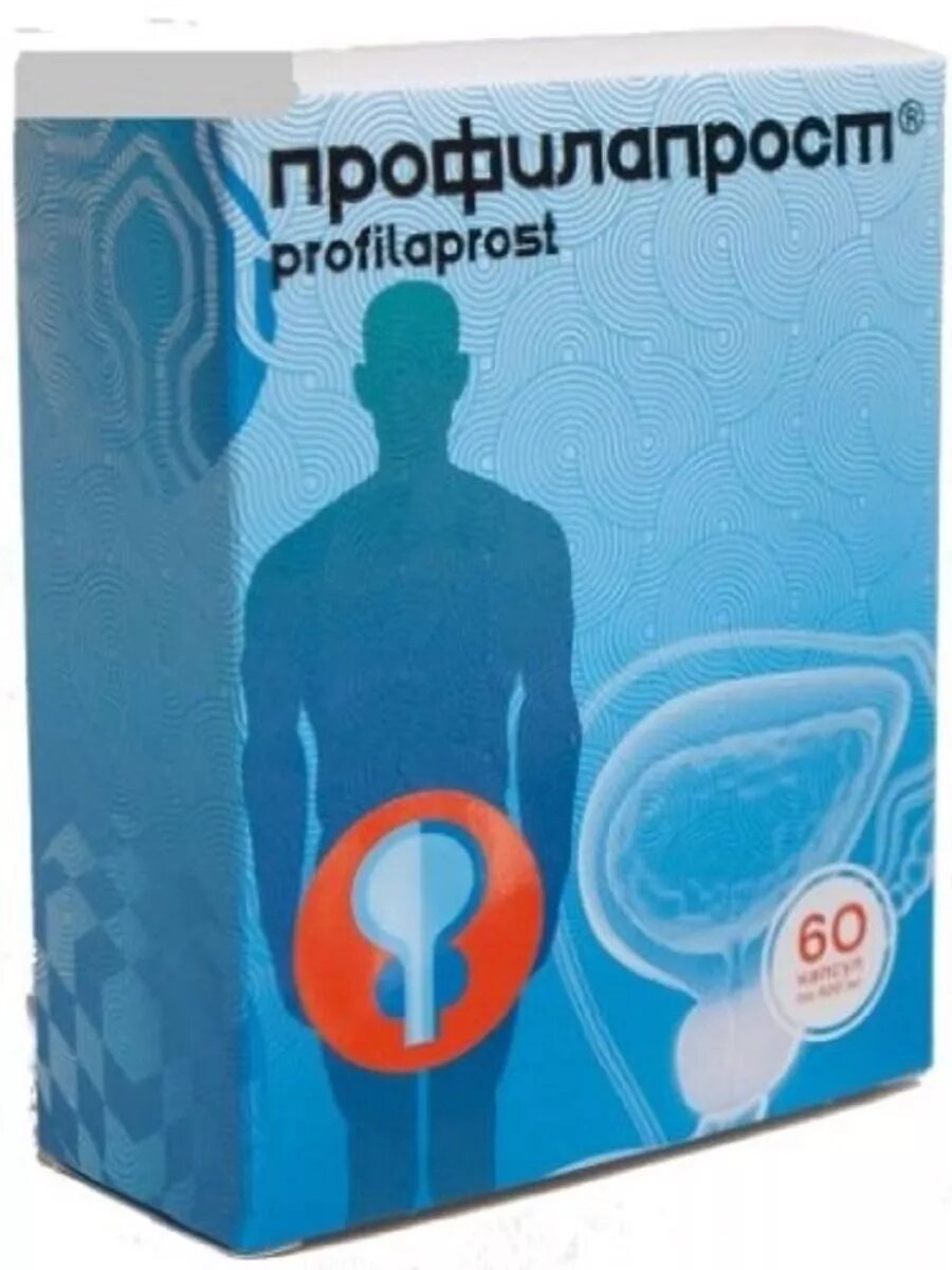 БАД Профилапрост, для простаты и мочеполовой системы, упаковка 60 капсул