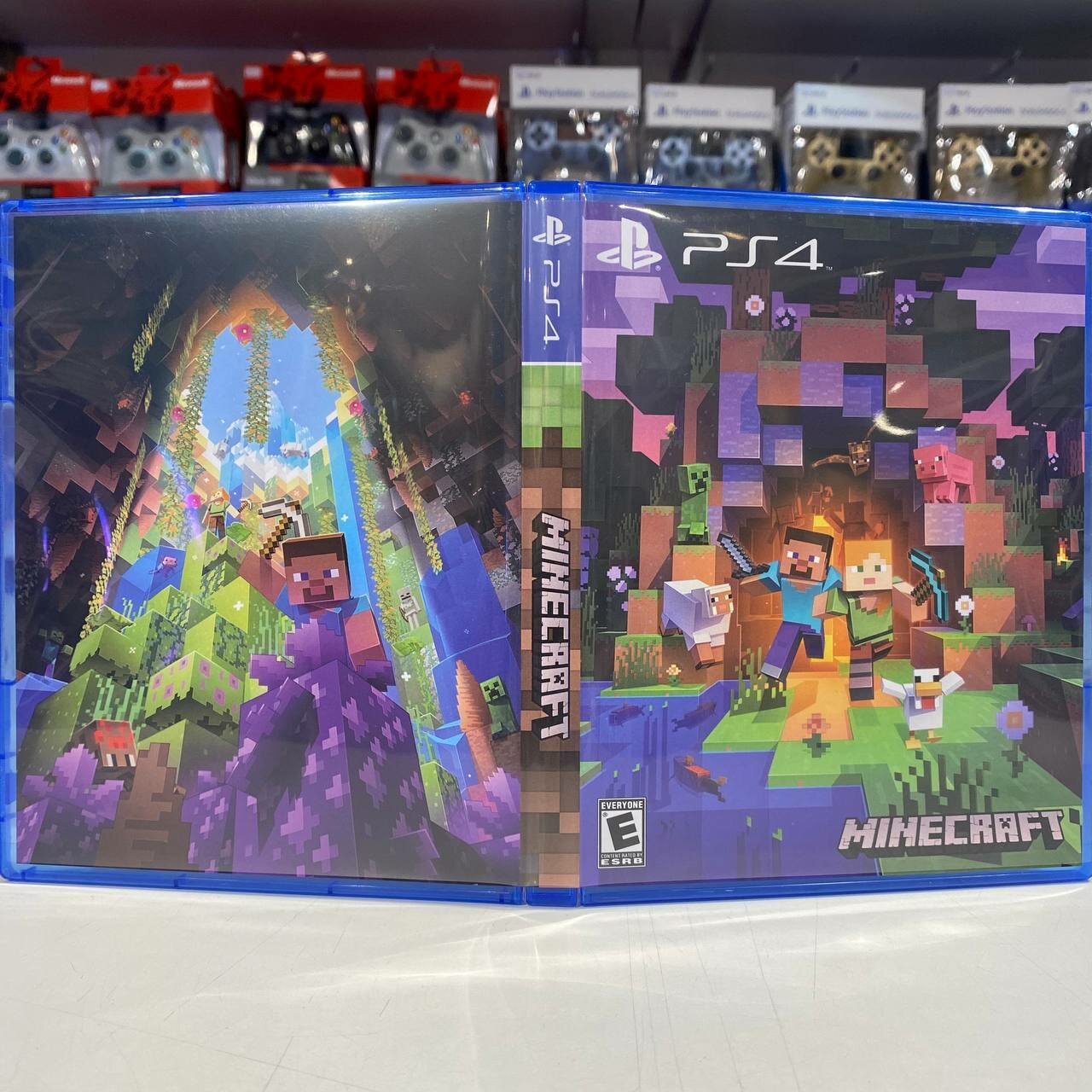 Эксклюзивная обложка PS4 для Minecraft №4