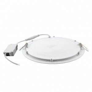 Светильник General даунлайт (панель) 18W 6K 223(205)х16 круг бел RLP)ГУ IP20 412172