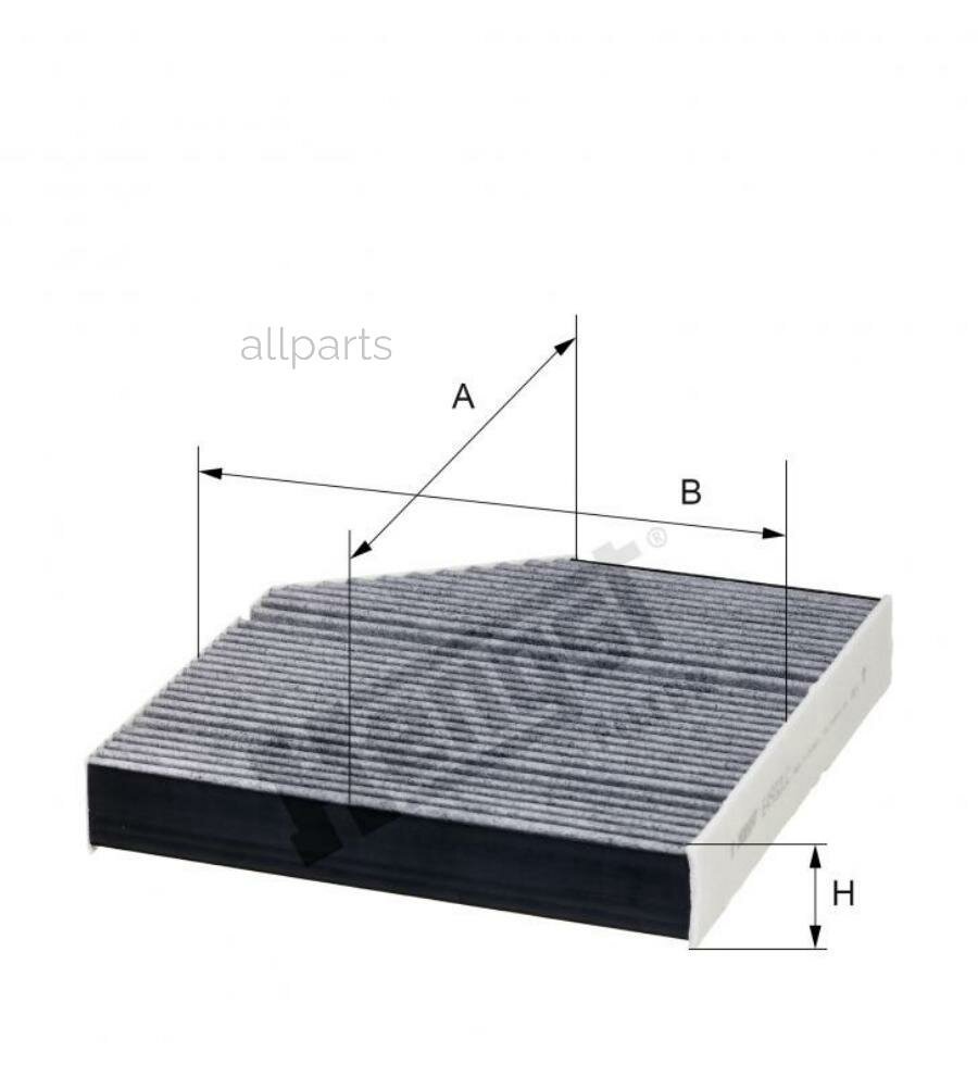 HENGST FILTER E4932LC Фильтр салона