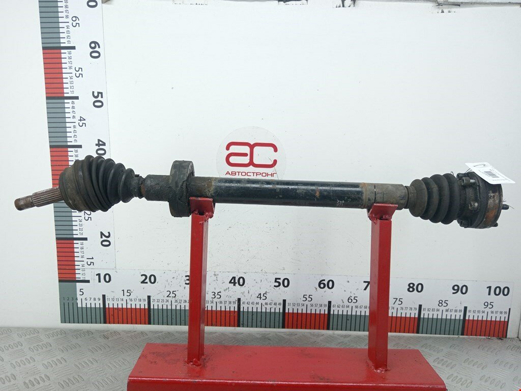 Полуось передняя правая (приводной вал шрус) Volkswagen Caddy 2 6K0407452DX арт. 2195833