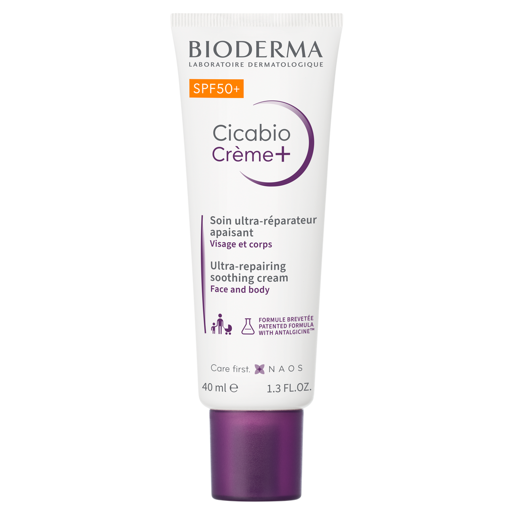 BIODERMA Cicabio Creme+ Крем восстанавливающий SPF50+ 40 мл