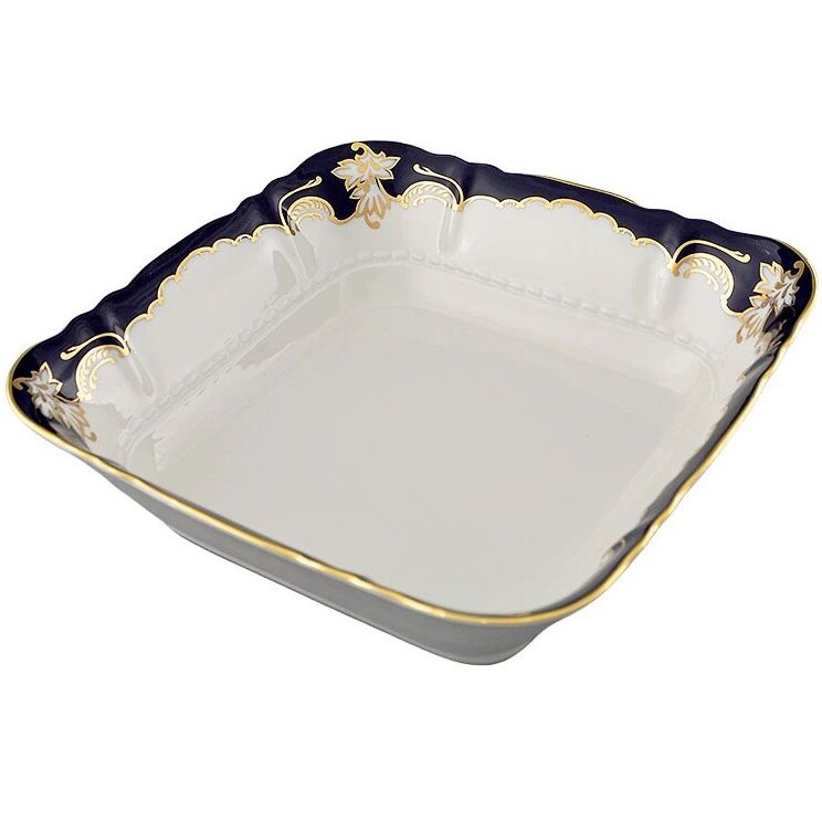 Салатник квадратный Leander Sonata Kobaltový Ornament 07111424-1357