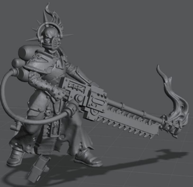 Warhammer 40000 Миниатюра Pious Vorne