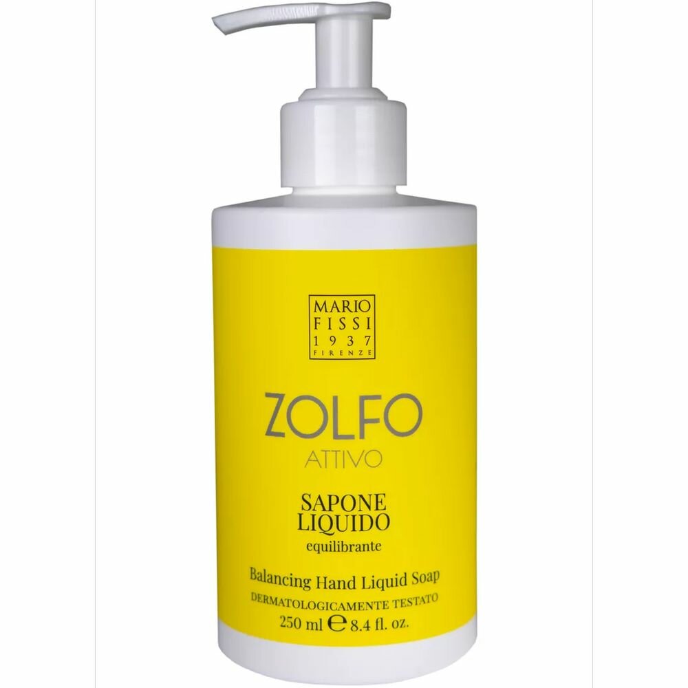 Mario Fissi 1937 Мыло туалетное жидкое серное восстанавливающее баланс кожи 250мл