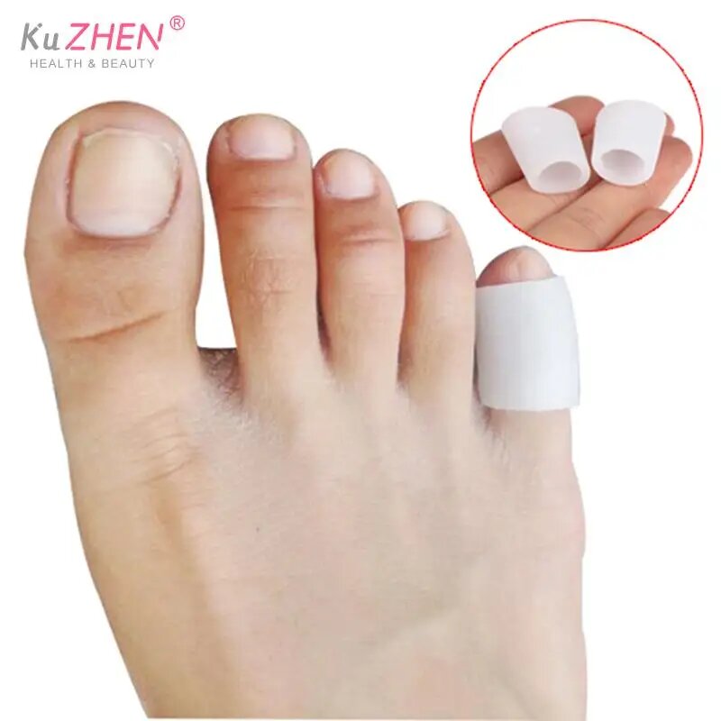 Силиконовые разделители для пальцев ног, 2шт, Цвет: 2pcs A