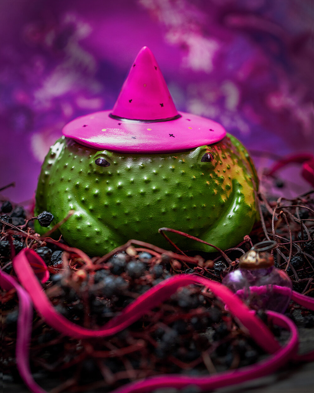 Шкатулка Жаба Клава ведьмочка