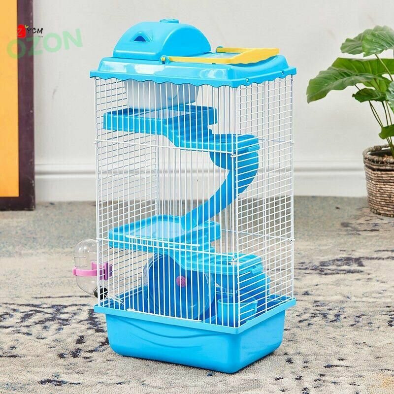 Клетка для мелких грызунов / для мышей, хомяков, разборная