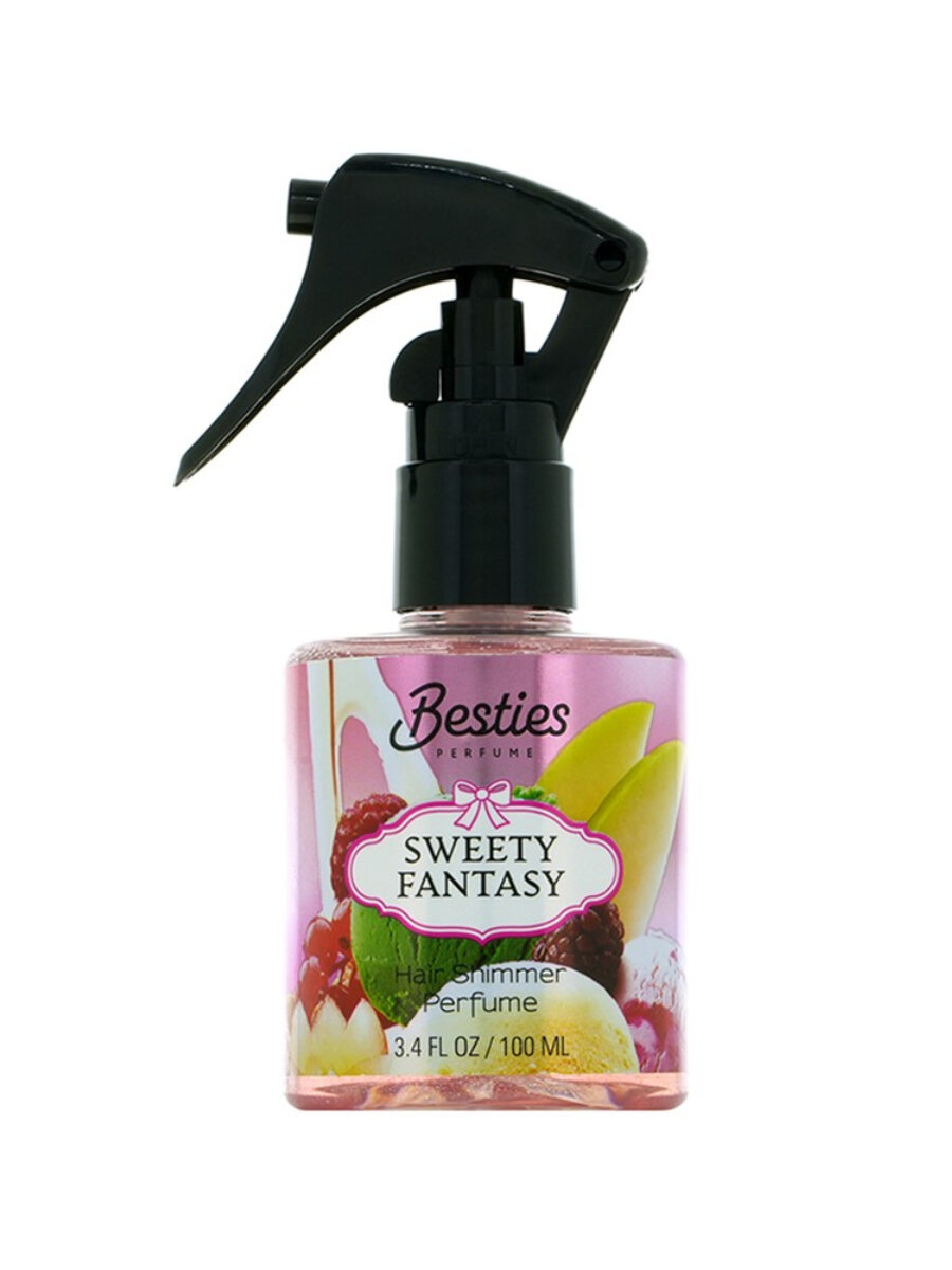 Парфюмированный спрей для волос с шиммером BESTIES HAIR PERFUME Sweety fantasy (жен.) 100 мл