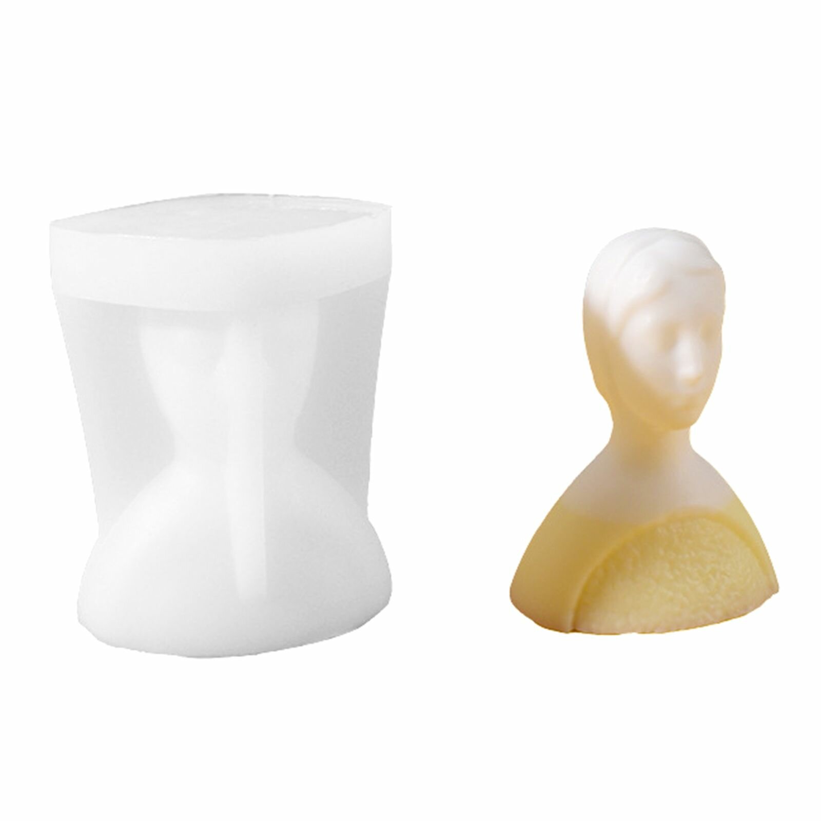 Форма для изготовления корпусных свечей, форма для литья из силиконовой эпоксидной смолы для украшения домашнего стола