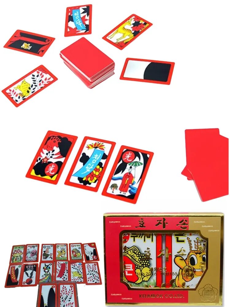 Корейская карточная игра "Хватху" (Хато/Ханафуда)