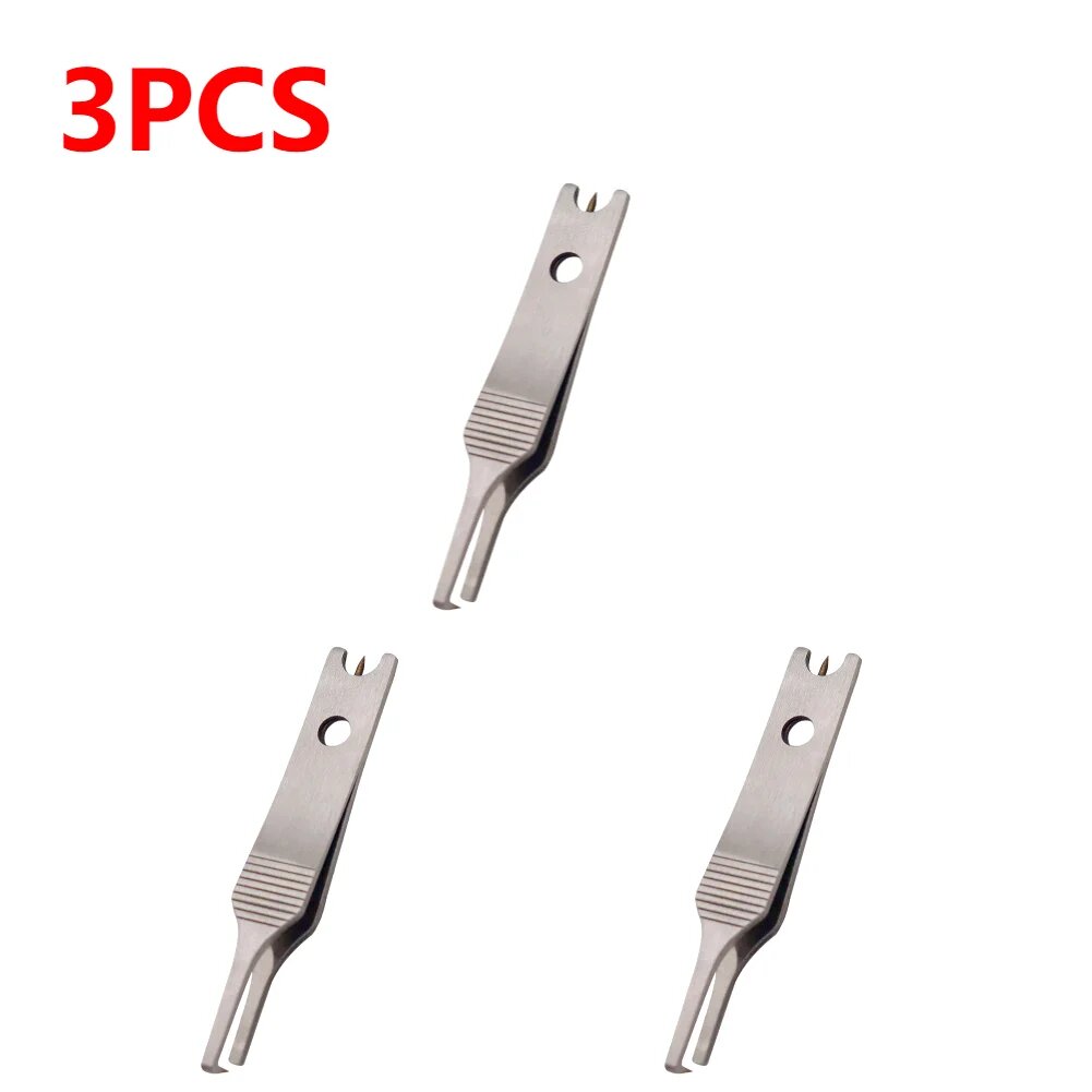 Щипцы для SSD JOCESTYLE, 3шт, серебристые
