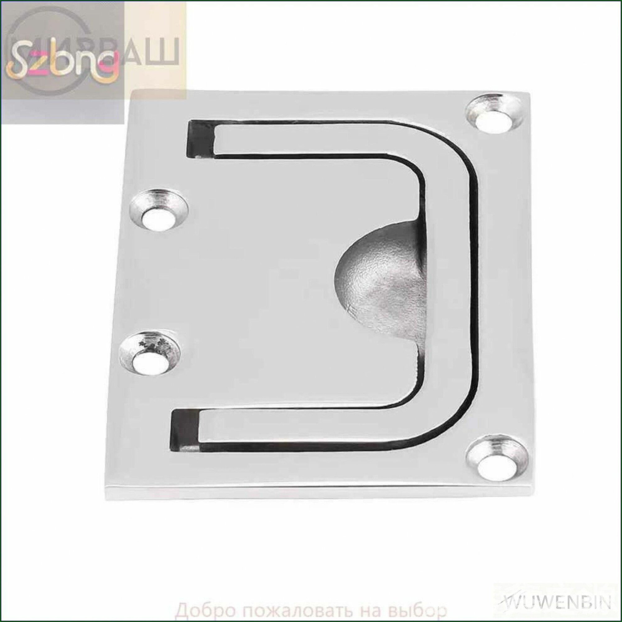 Скрытый механизм крепления люка для погреба оснащен эксклюзивной ручкой