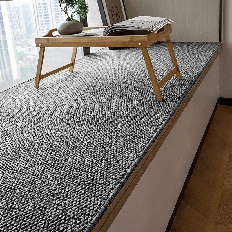 Ковер Джутовый коврик для эркера 50x180 см из джута, для балкона и подоконника