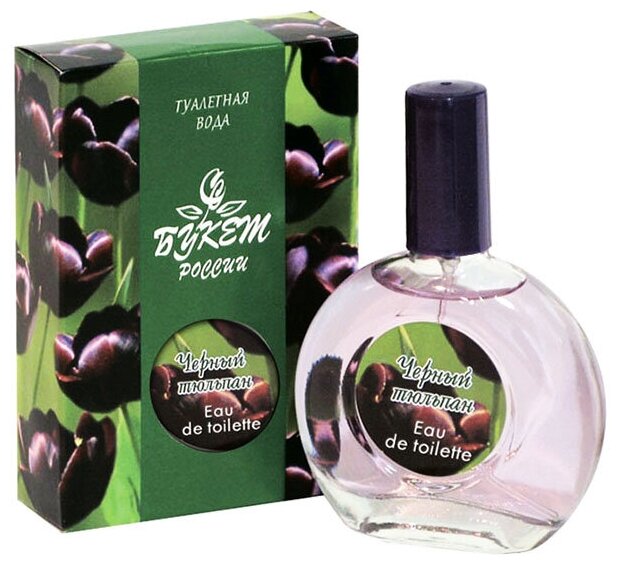 Туалетная вода Женская Серия Букет России: Черный Тюльпан 40мл, цветочный аромат