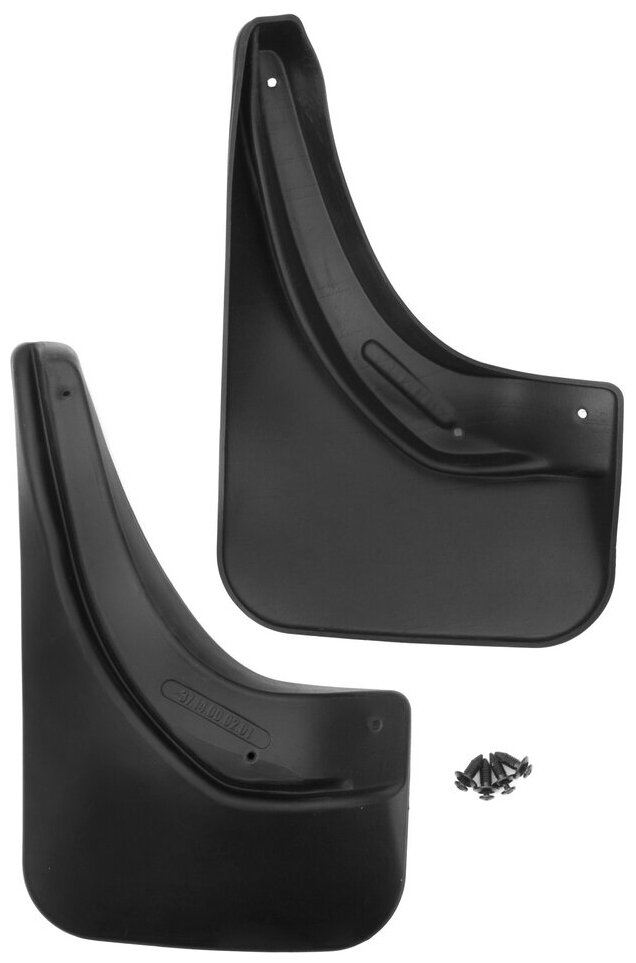 Брызговики задние OPEL Corsa D 2006-, хб.(optimum) в пакете / Опель Корса