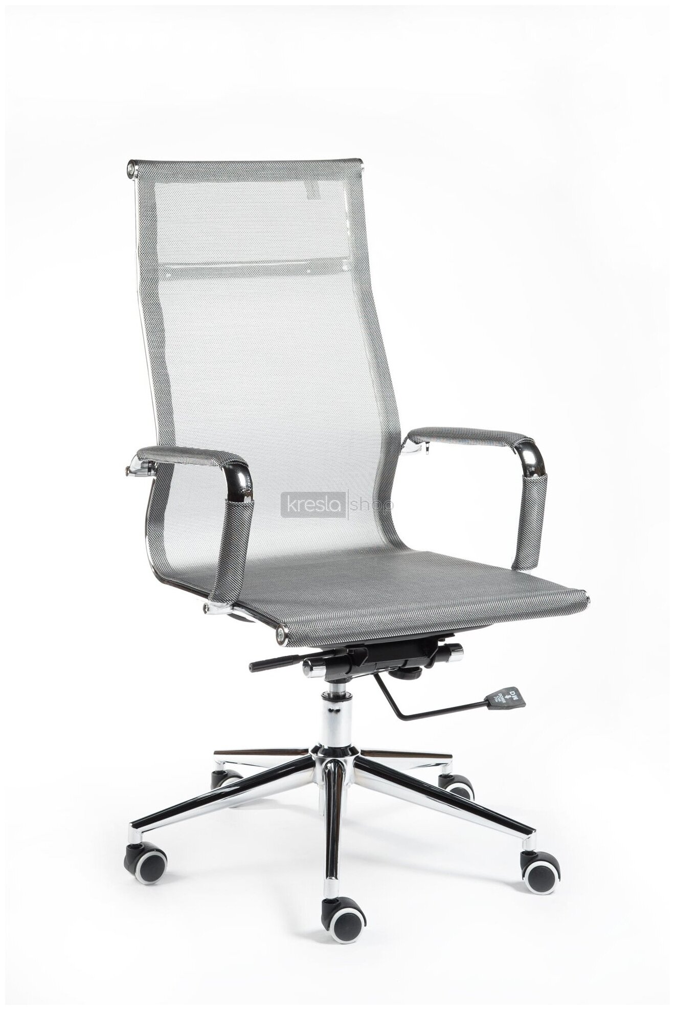 Кресло для руководителя Norden Хельмут H-102-01 серая сетка