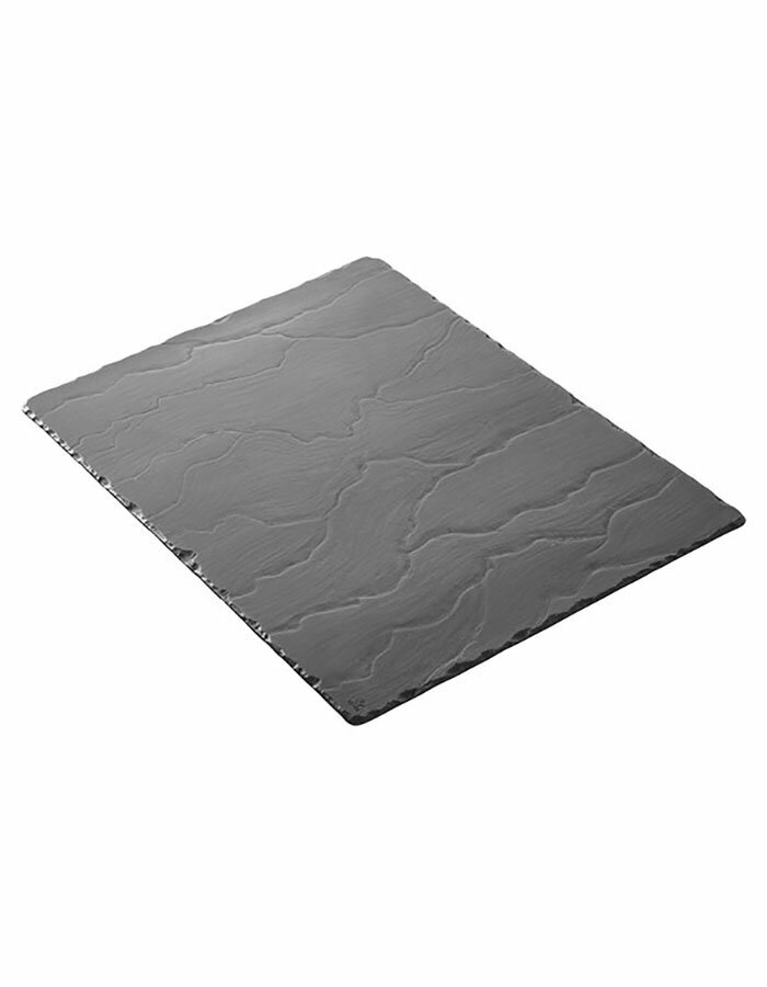 Блюдо сервировочное Revol Базальт, керамическое, 40x30 см