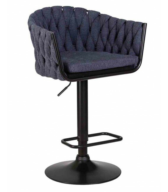 Стул барный DOBRIN LEON LM-9690 синий