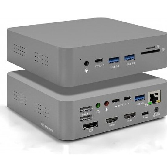 Док станция Ks-is USB Type C 18 в 1 (KS-849A)