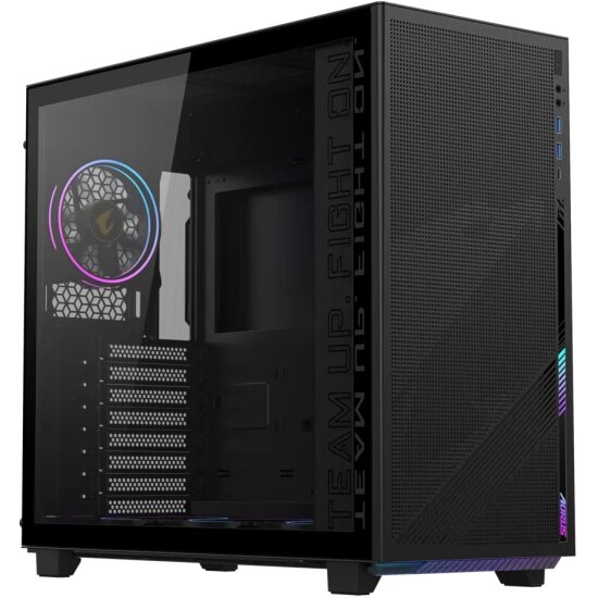 Корпус Gigabyte AORUS C400 GLASS, черный