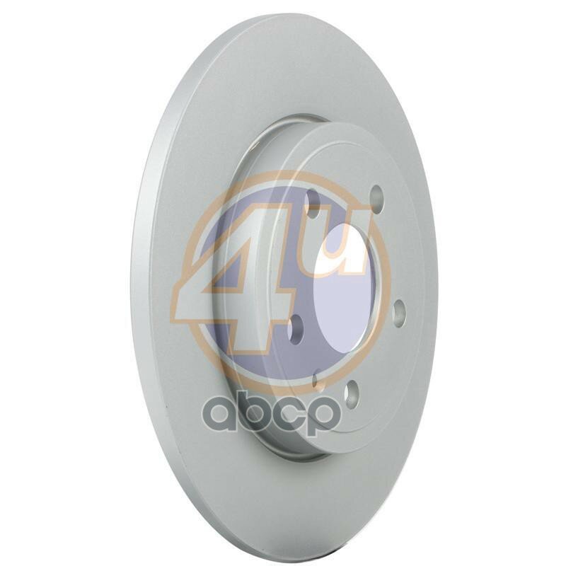 Диск тормозной ЗАД AUDI A4 2.0-3.0TDi 04- (288X12) (С покрытием) (турция) шт. 4U арт. 4U-BD-0327