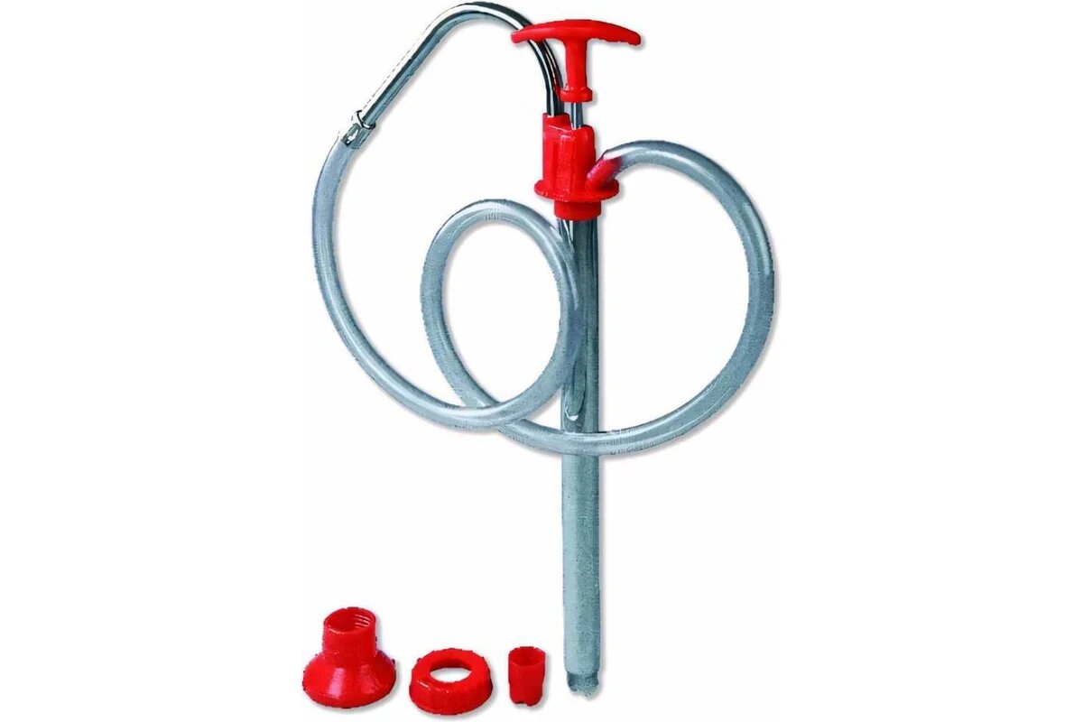 Groz Насос ручной для канистр 20л, для масел, антифриза, шланг 1,22м, 60 мл/ EZF/2 GR44171